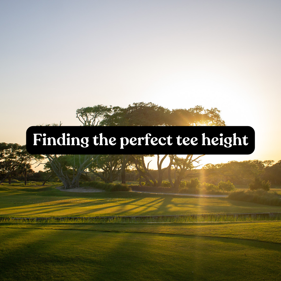 Finding the Perfect Tee Height – RealGolfers